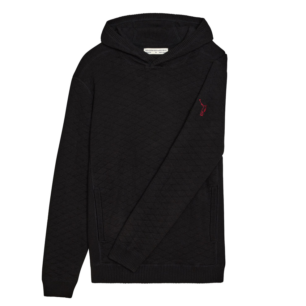 NLU x H&B Wallace Sweater Hoodie | Black – No Laying Up